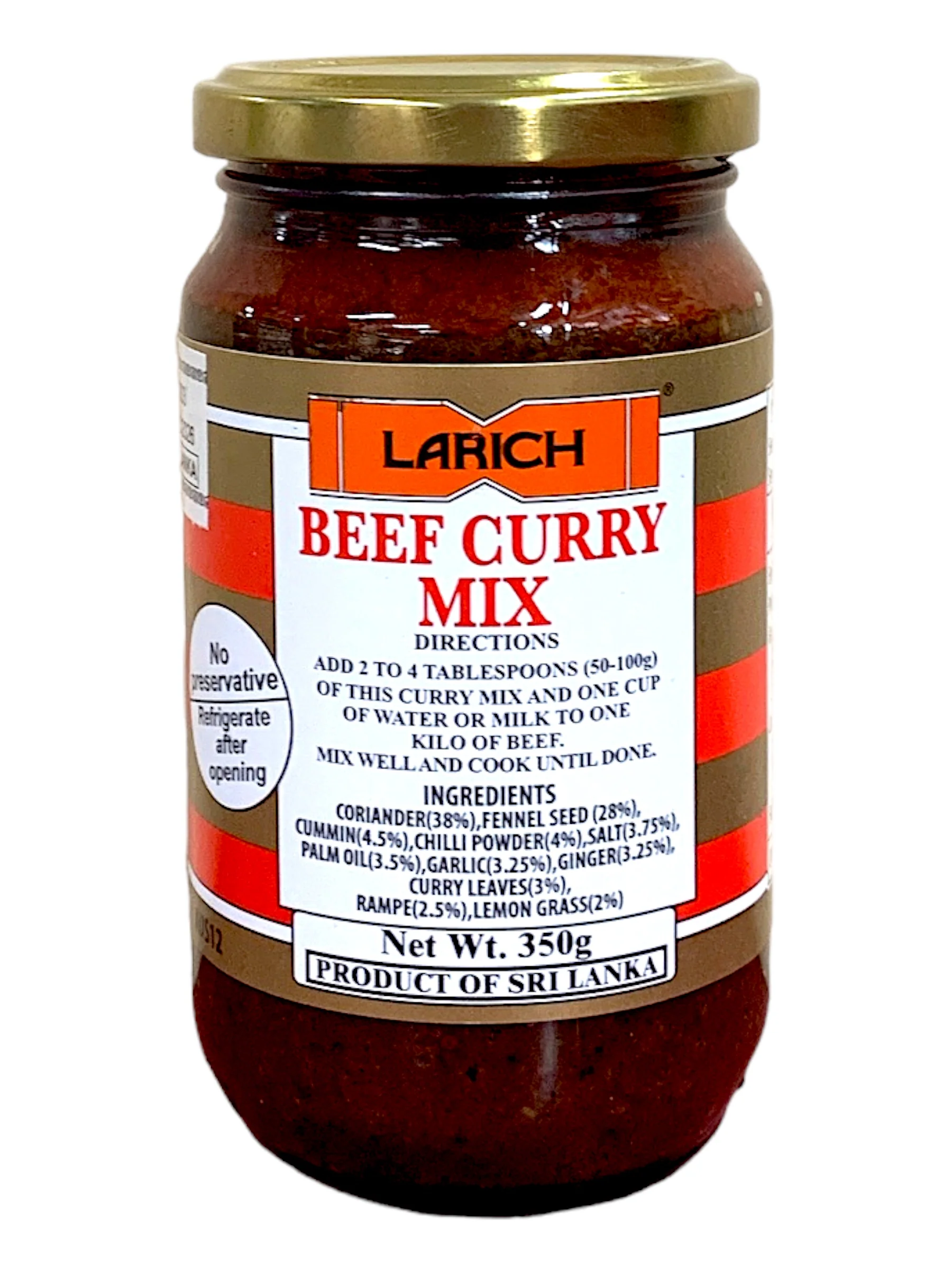 LARICH BEEF CURRY MIX 350G - IG Store